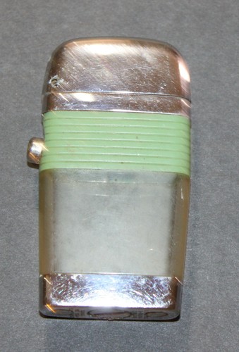 Vintage SCRIPTO GREEN BAND VU-LIGHTER Made In USA M1 | eBay