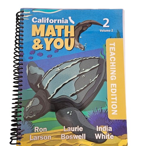 California Math & You Volume 2 Teaching Edition Homeschool Curriculum ...