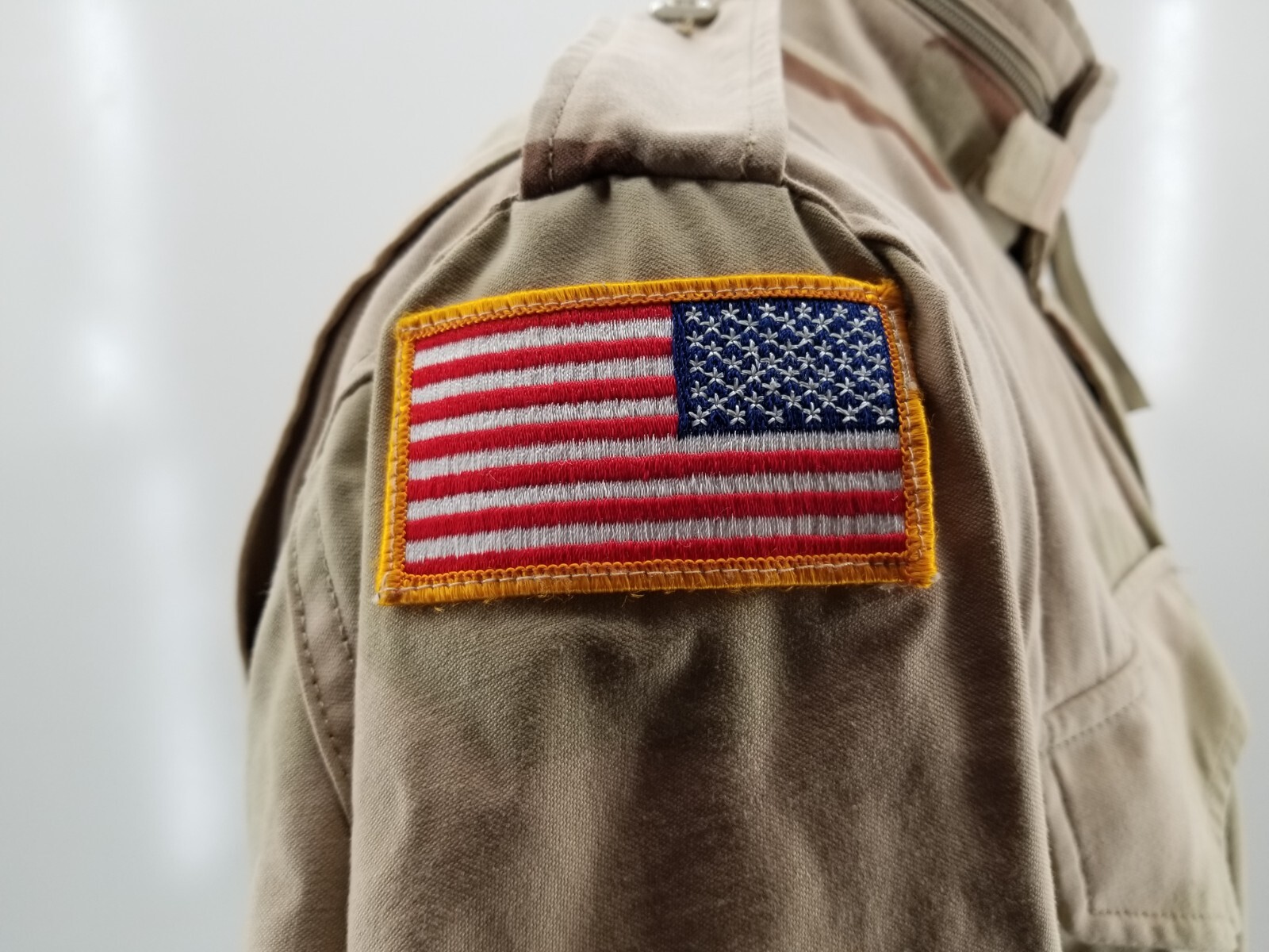 US Army M65 Cold Weather Field Jacket Desert Camo DCU… - Gem