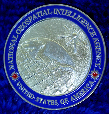 US National Geospatial Intelligence Agency NGA Korea Challenge Coin C ...
