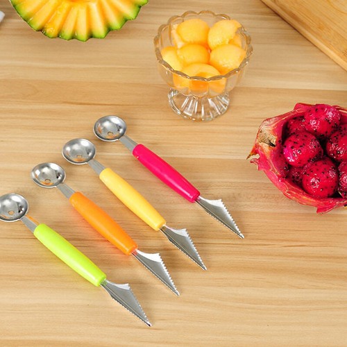 Stainless Steel Creative Ice Cream Scoop Fruit Digging Spoon Digging ...