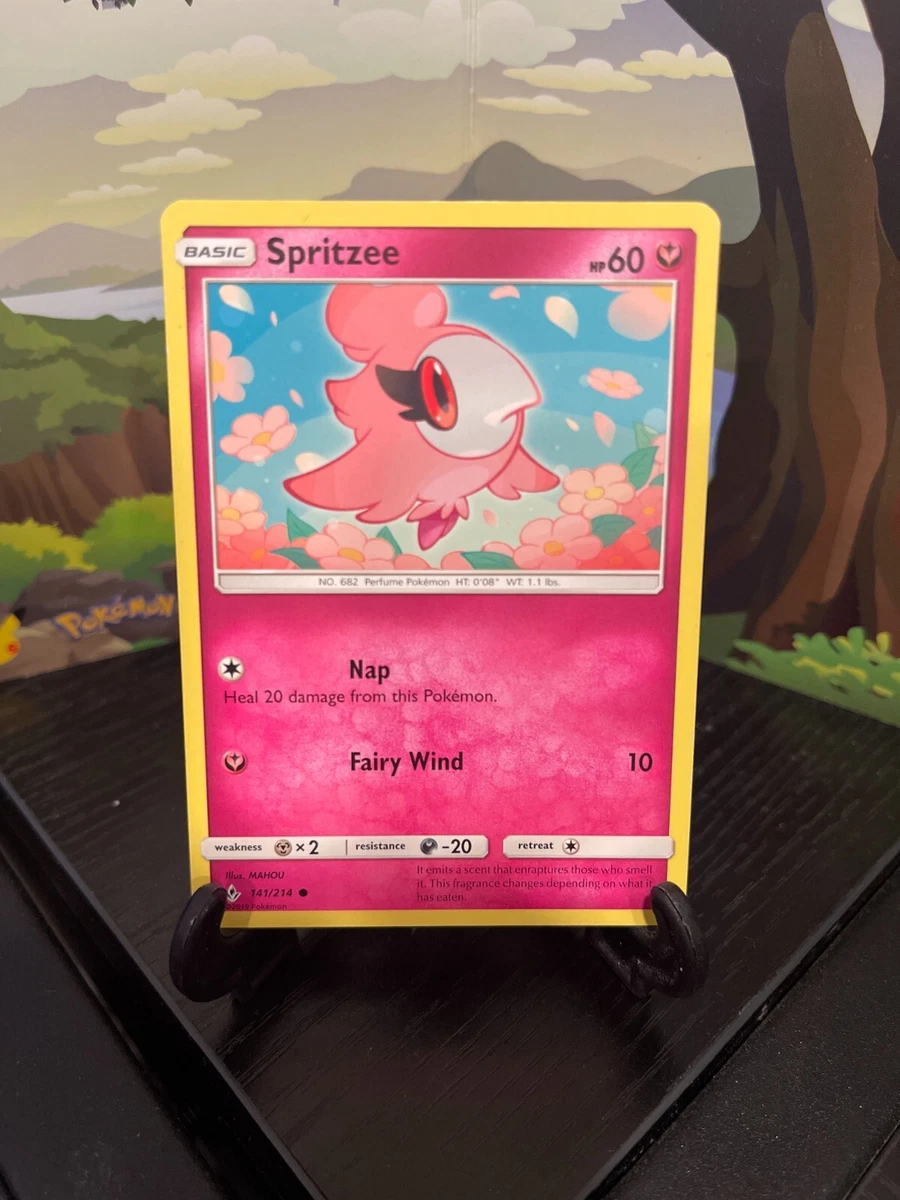 Spritzee Pokemon Card