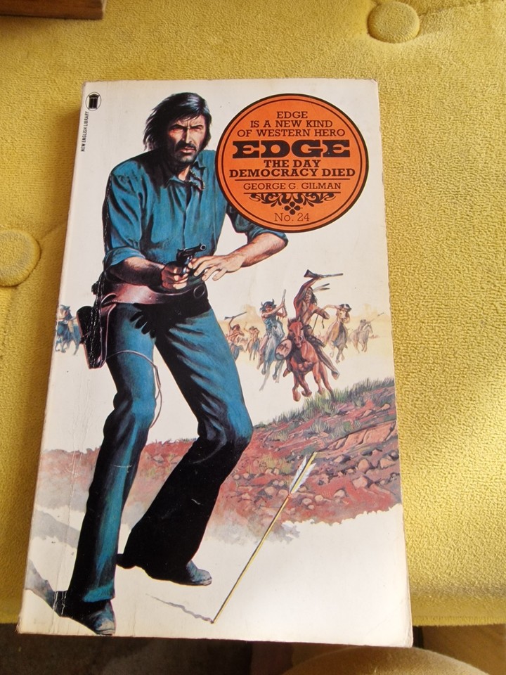 Vintage George.G.Gilman EDGE paperback books, | eBay
