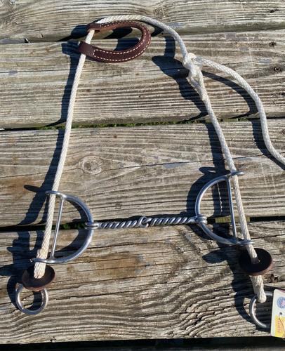Weaver sliding gag bridle w/twisted mouth bit US made | eBay