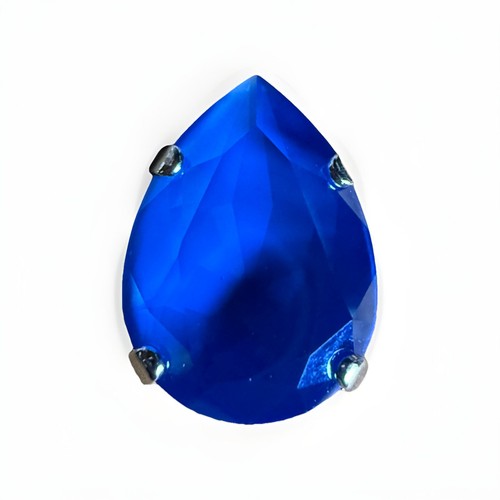 18x13mm Royal Blue Shiny Swarovski Crystal Fancy Stone Pear 4320 Qty:1 ...