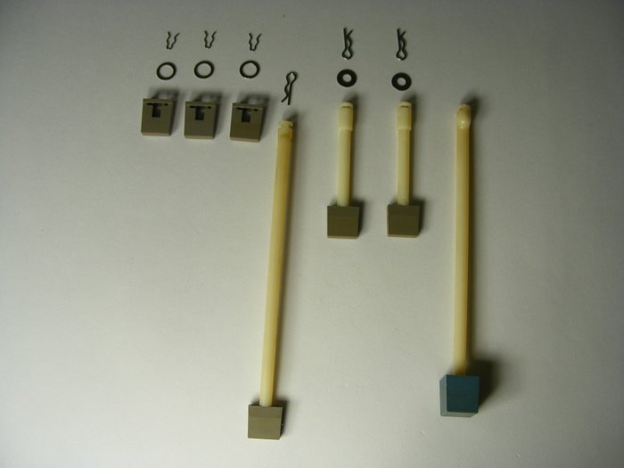 1 OF 7 TEAC X-7R MKII CONTROL KNOB PUSH BUTTON ROD (PWR BUTTON/LONG ...