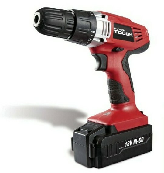 Cordless Drill Ni Battery 18-Volt Driver Portable Light Power Tool ...