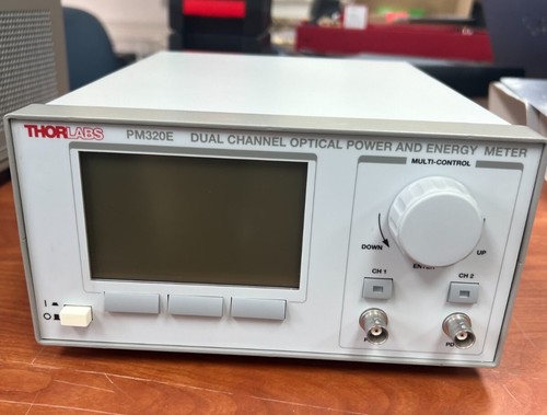 Thorlabs PM320E Dual-Channel Benchtop Optical Power and Energy Meter ...