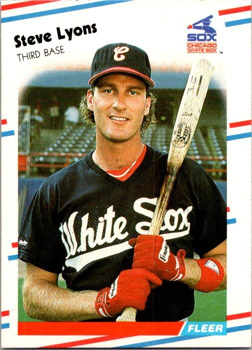 1988 Fleer #405 Steve Lyons | eBay