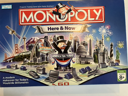 2006 Monopoly Here And Now Edition Board game Pre-owned Complete 653569189039| eBay