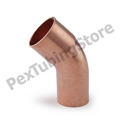 (50) 3/4" C x 3/4" Ftg 45-Degree Copper Street Elbows | eBay
