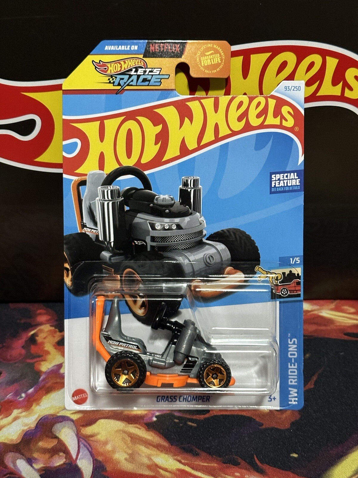 2024 Hot Wheels Grass Chomper 93/250 HW Ride-Ons 1/5 | eBay