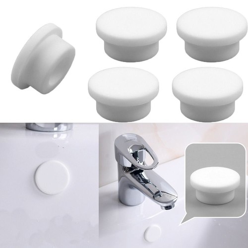 5PCS Round Ring Wash Basin Overflow Covers Trim Ring Cap Bathroom ...