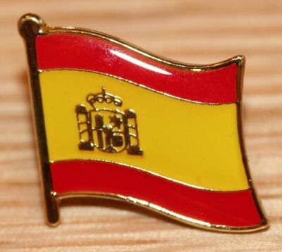 SPAIN Spanish Flag Country Metal Lapel Pin Badge | eBay UK