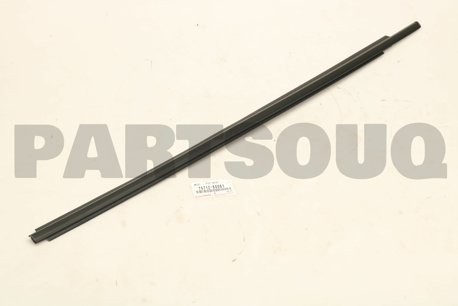 7571260061 Genuine Toyota MOULDING, FRONT DOOR BELT, LH 75712-60061 | eBay