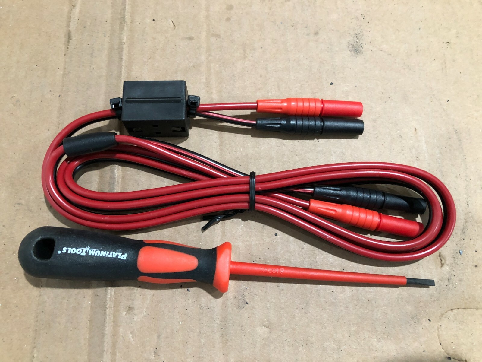 PLATINUM TOOLS WG 1000V15 SCREWDRIVER 24 0.5X3.0X100 AND FAIR-RITE VO ...