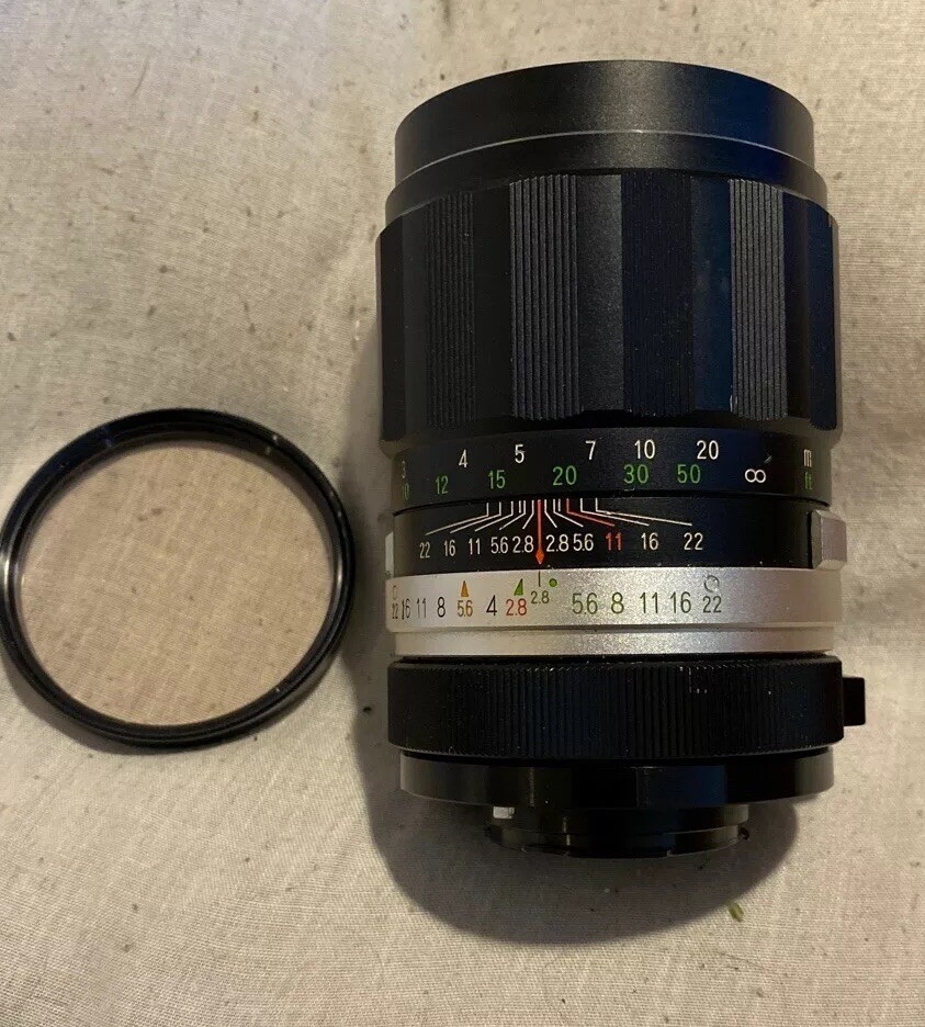 Soligor 135mm f2.8 Topcon Mount Telephoto Lens *Near MINT Inside ...