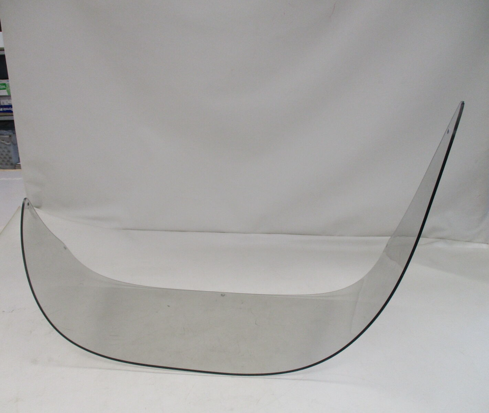 WINDSHIELD PLASTIC FORM CLEAR PLEXIGLASS PORT SIDE 32" L X 12 3/4" H ...