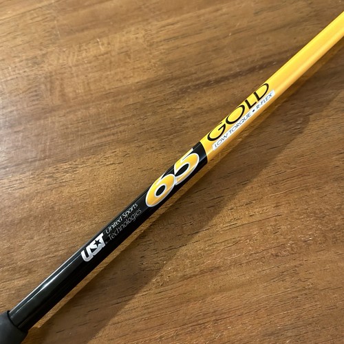 UST 65 Gold Graphite Golf Shaft Low Torque Regular Flex 44.5” Winn Dri ...