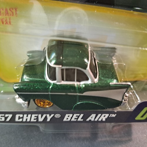 3 Car Tuned Diecast Series 1 & 3 '57 Chevy Bel Airs - Magenta, Green ...