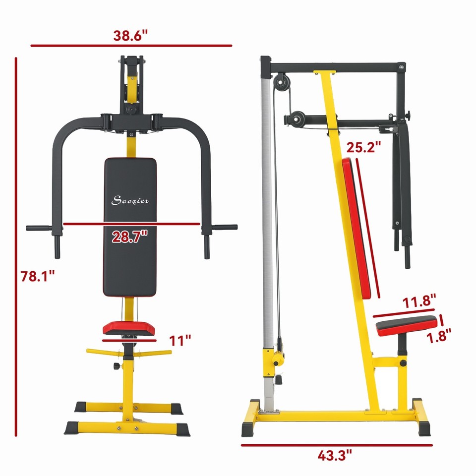 Chest Fly Machine & Rear Delt Station Pec Deck Home Gym Equipment ...
