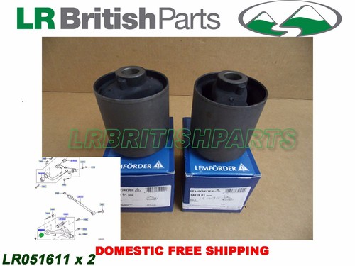 LAND ROVER REAR CONTROL ARM BUSHING LOWER FRONT LR3 SPORT LR4 SET OF 2 ...