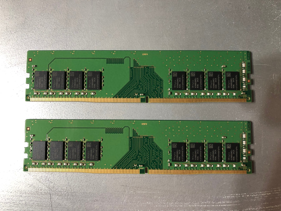 Pair of SK Hynix 8 GB 1Rx8 PC4-3200 HMA81GU6DJR8N Memory Modules | eBay