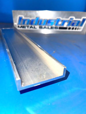 2" x 1/2" x 12"-Long x .125" Thick 6061 T6 Aluminum Channel --- 2" Wide ...