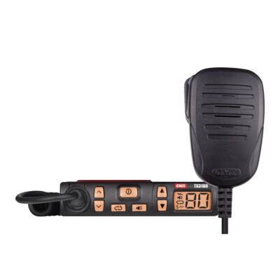 GME Super Compact Two Way UHF CB Radio 5W 80CH TX3100DP 9319493196284 ...
