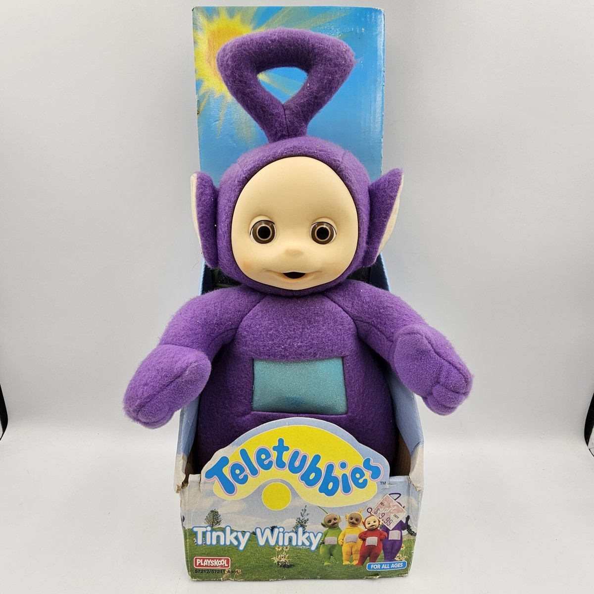 Brinquedos Teletubbies Tinky Winky 1999 10” Teletubbies Talking