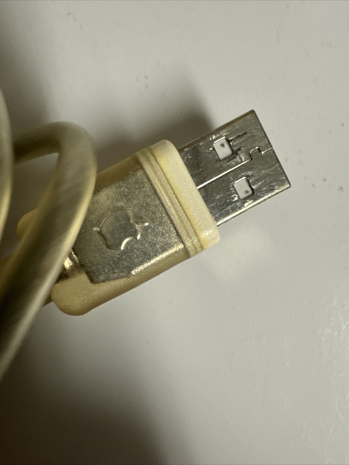 Vintage USB Extension Cable OEM Apple Logo Clear VTG 3 Feet | eBay