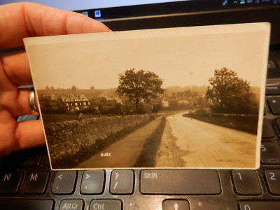 HUBY nr HARROGATE SEPIA REAL POSTCARD | eBay UK