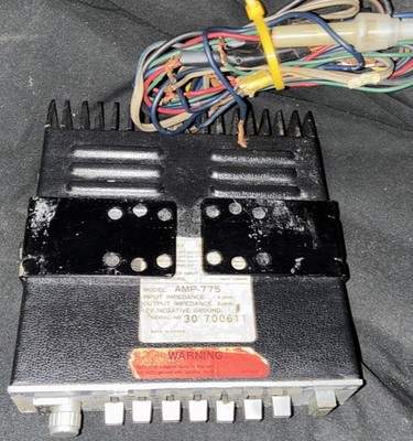 Vintage AVX by AUDIOVOX AMP-775 Graphic Equalizer Amplifier UNTESTED | eBay
