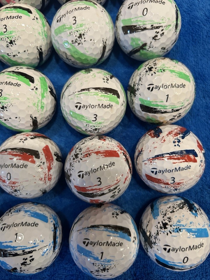 Taylor Made Speedsoft Ink Golf Balls, 24 balls. Excellent 4A/5A ...