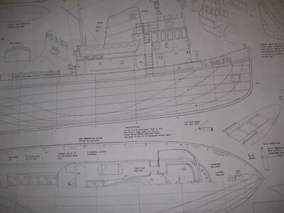 SUN XXI TUG BOAT ship model boat plans | eBay