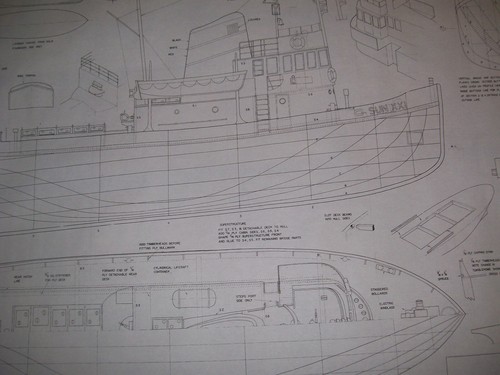 SUN XXI TUG BOAT ship model boat plans | eBay