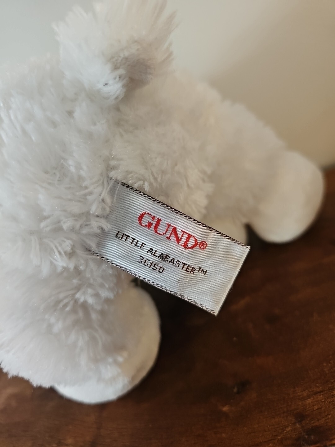 Little Alabaster GUND SHEEP LAMB 20cm Approx - White Plush Bear | eBay