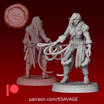 Simon Belmont Fantasy Miniature Dungeons and Dragons Tabletop RPGs ...