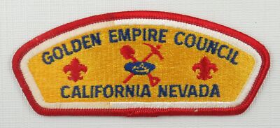 Golden Empire Council CSP California Nevada RED Bdr. [QR-274] | eBay