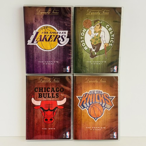 NBA Dynasty Series The Complete History. Celtics, Lakers,Knicks,Bulls ...
