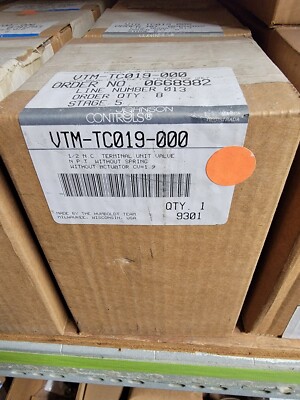 Johnson Controls VTM-TC019 1/2 Unit Valve *New Old Stock* | eBay