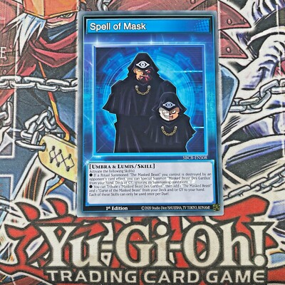Spell of Mask 1st Ed *** SBCB-ENS08 | Common | YuGiOh! NM | eBay
