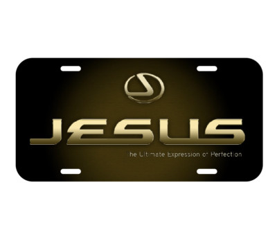 Jesus Vehicle Front License Plate Car Tag Christian Christ Love Grace ...