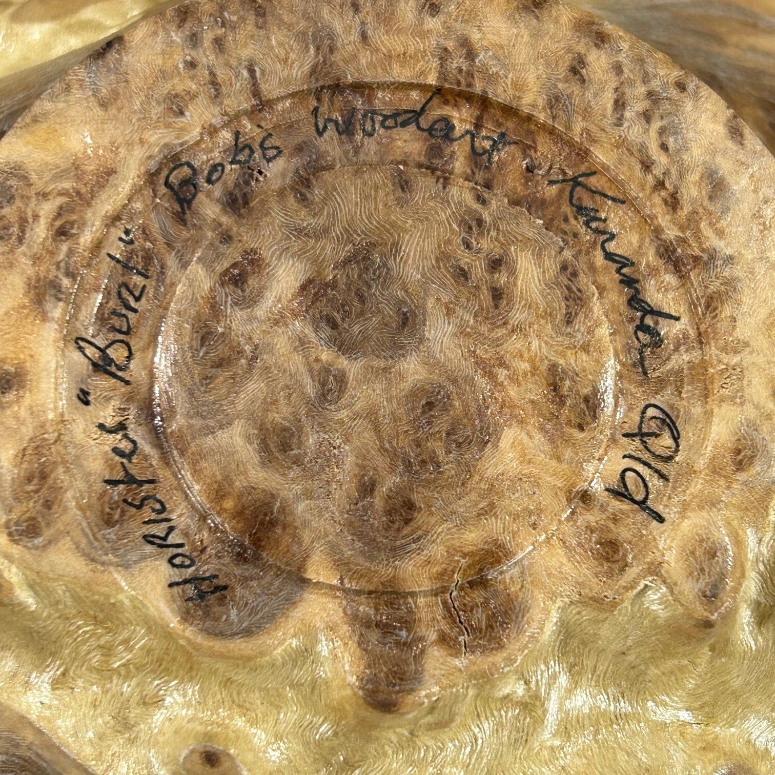 Carved Burl Wood Bowl by Bob's Woodart Karanda QLD Australia | eBay