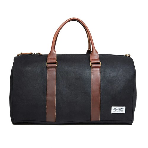 Men's/Womens NAV Y MASTLINE canvas Weekender overnight bag - SAMPLE ...
