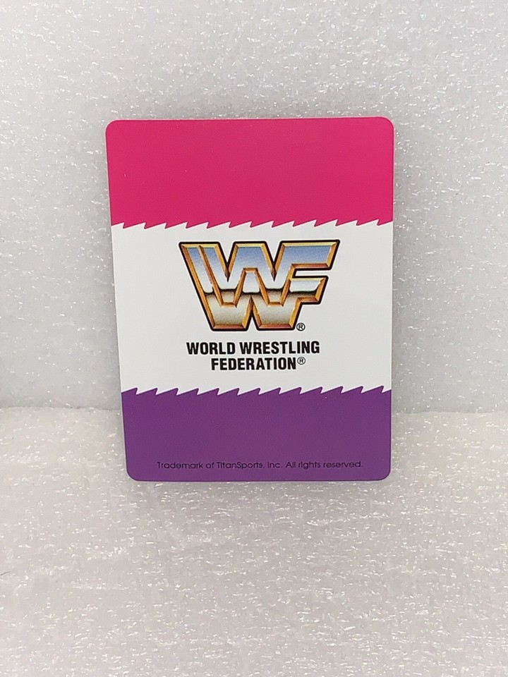 Big Boss Man - Vintage World Wrestling Federation WWF Playing Cards 4 ...