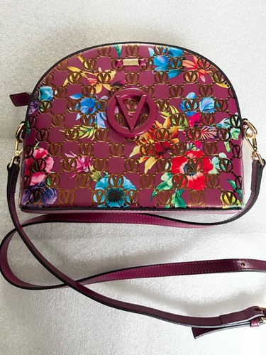 VALENTINO BY MARIO VALENTINO Diana Floral Logo Crossbody Shoulder ...