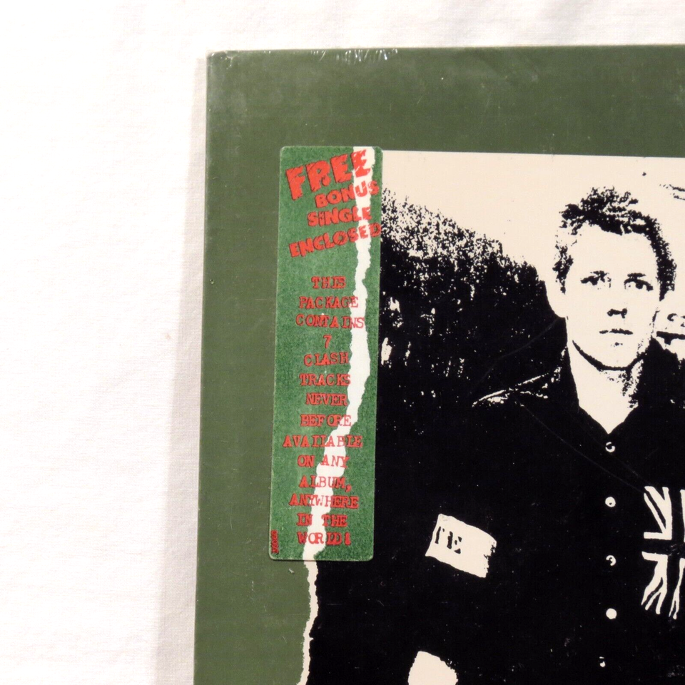 THE CLASH ‎– The Clash 1979 1st US LP w/ promo 7" and sticker SEALED | eBay