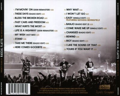 TWENTY YEARS OF RASCAL FLATTS: THE GREATEST HITS [10/2] * NEW CD ...