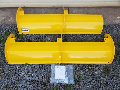 7.5 Fisher Straight Blade Steel Snofoil Assembly Deflector Kit Snow ...